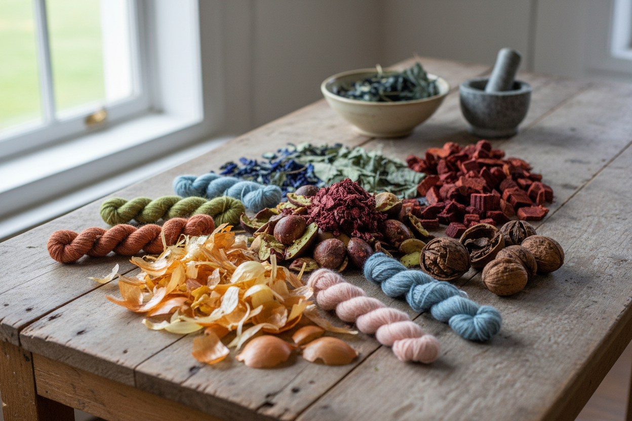 Natural Dyeing Techniques for Fiber Artists | The Fiber Faerie